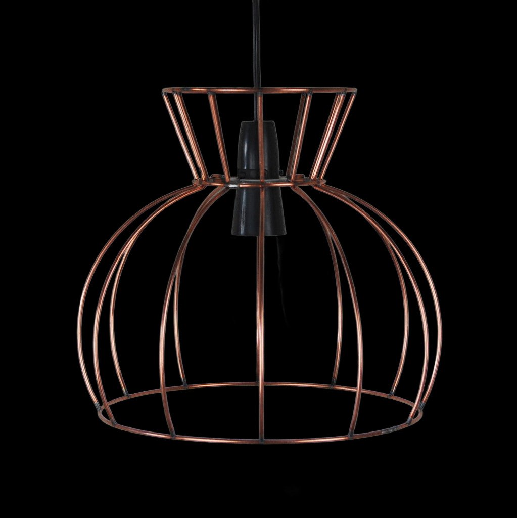Watt Industrial Chic Wire Metal Lampshade Light Frame – Homemaking Heaven